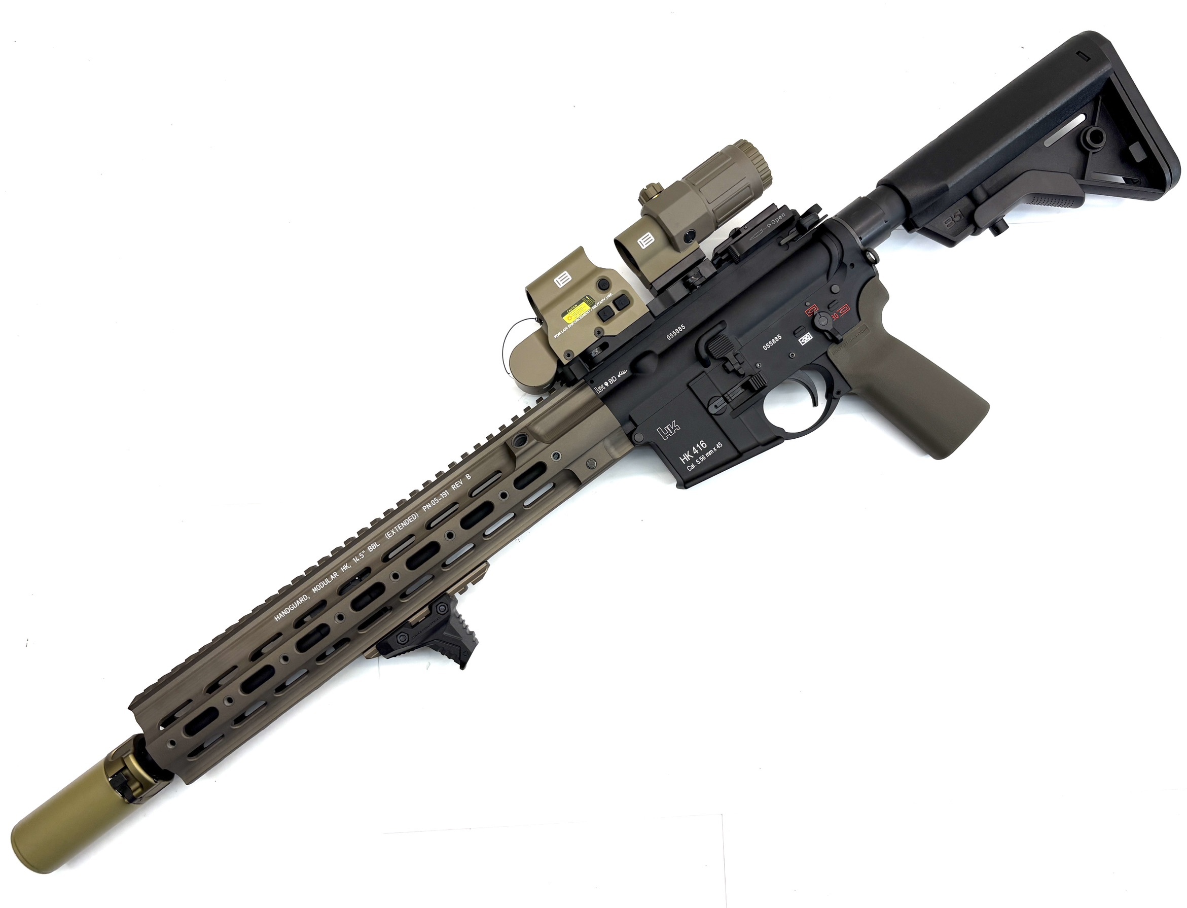 VFC HK 416 A5 SMR 14.5 SI B5 全息 側翻 倍鏡 GBB 瓦斯 長槍 22833