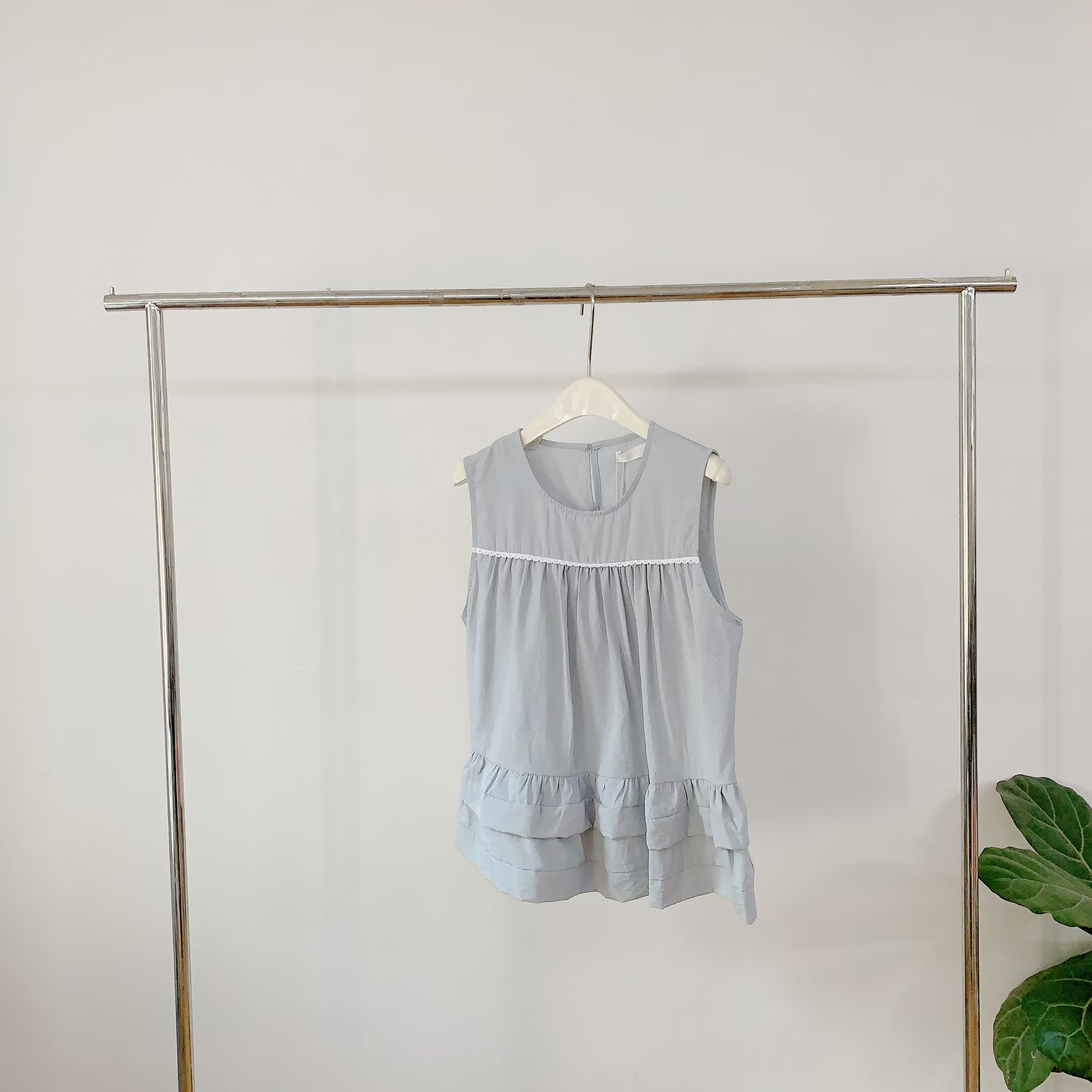 HELLO MILK TEE- 84580 韓系背心裙