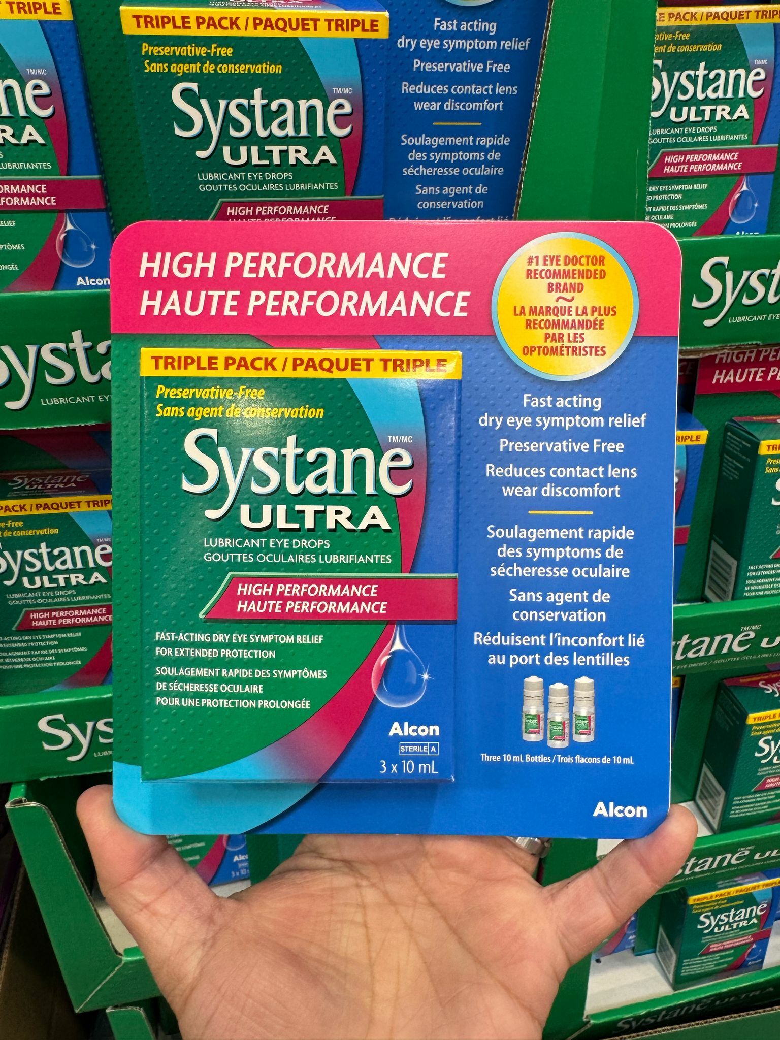 Systane ultra 眼藥水 3 x 10ml