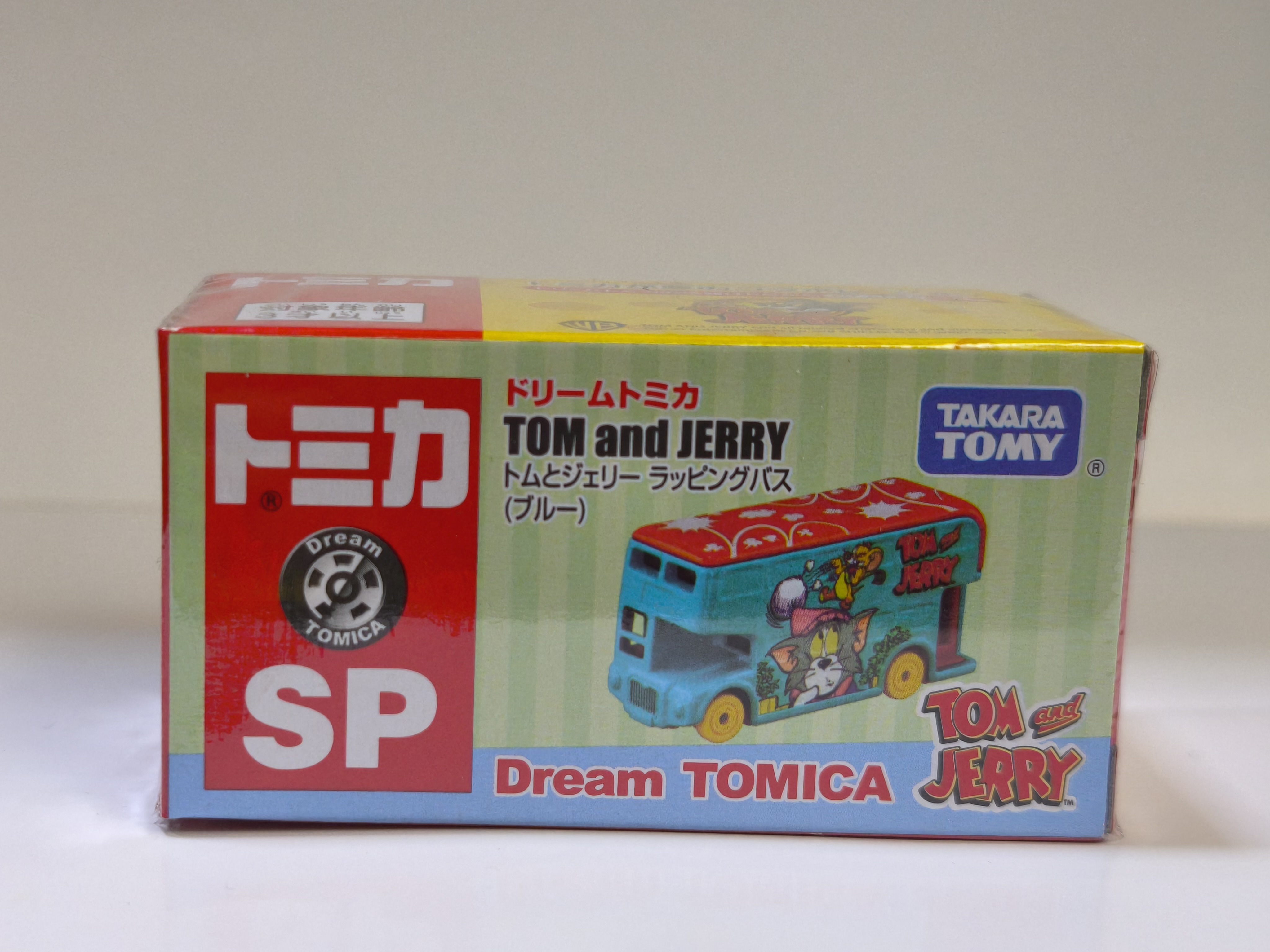 日版Dream Tomica SP - Tom and Jerry Wrapping Bus (Blue)