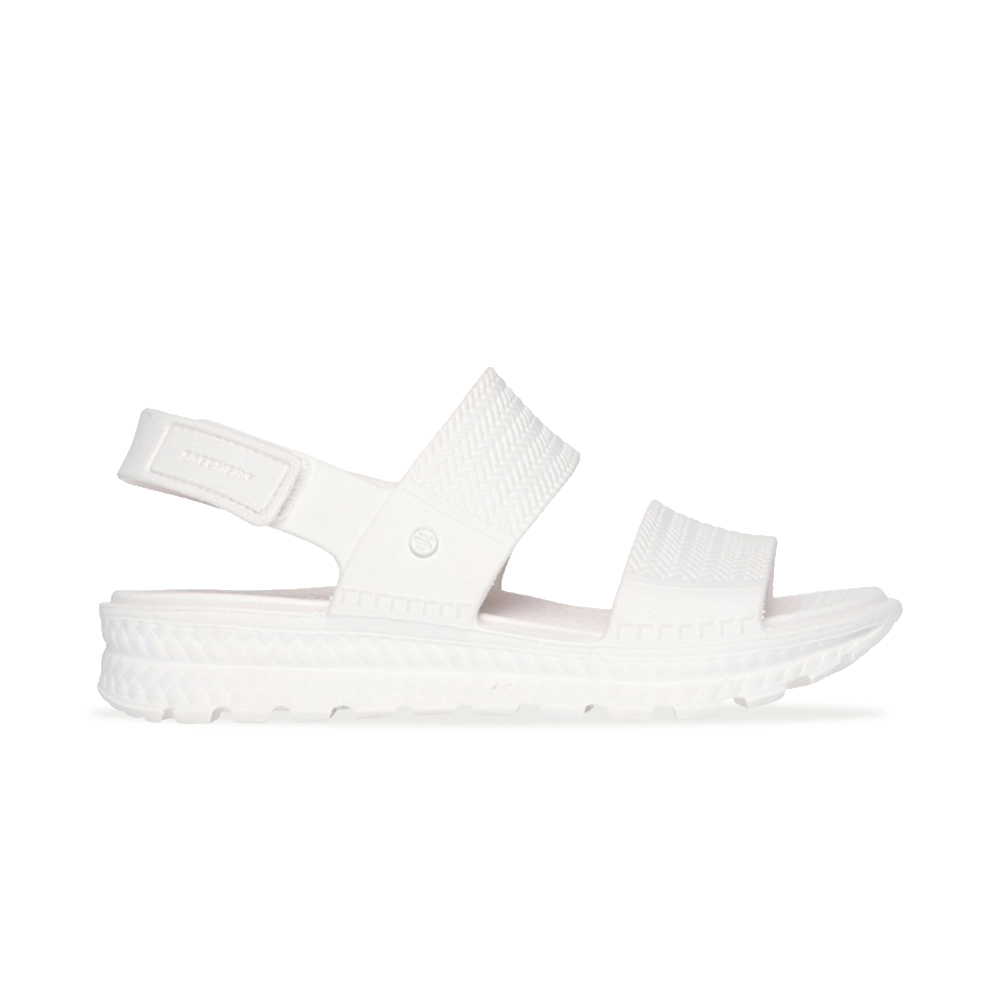 SKECHERS 女 ARCH FIT FOOTSTEPS 涼鞋 - 111461WHT