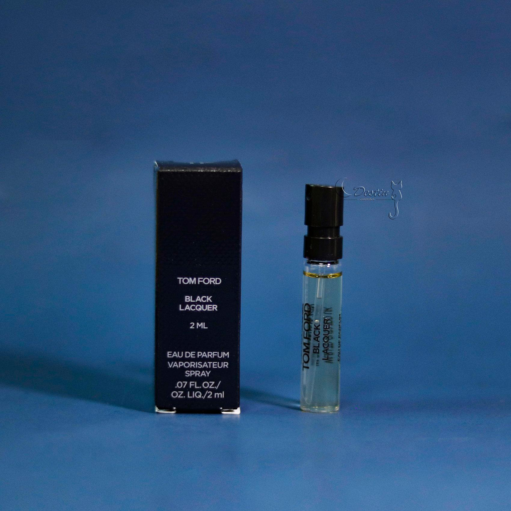 Tom Ford 私人調香系列 寂境黑漆 Black Lacquer 中性淡香精 2mL 可噴式 試管香水 全