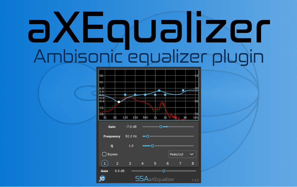 Causeway SSA Plugins aXEqualizer 空間音場均衡器 Plugin (序號下載版)