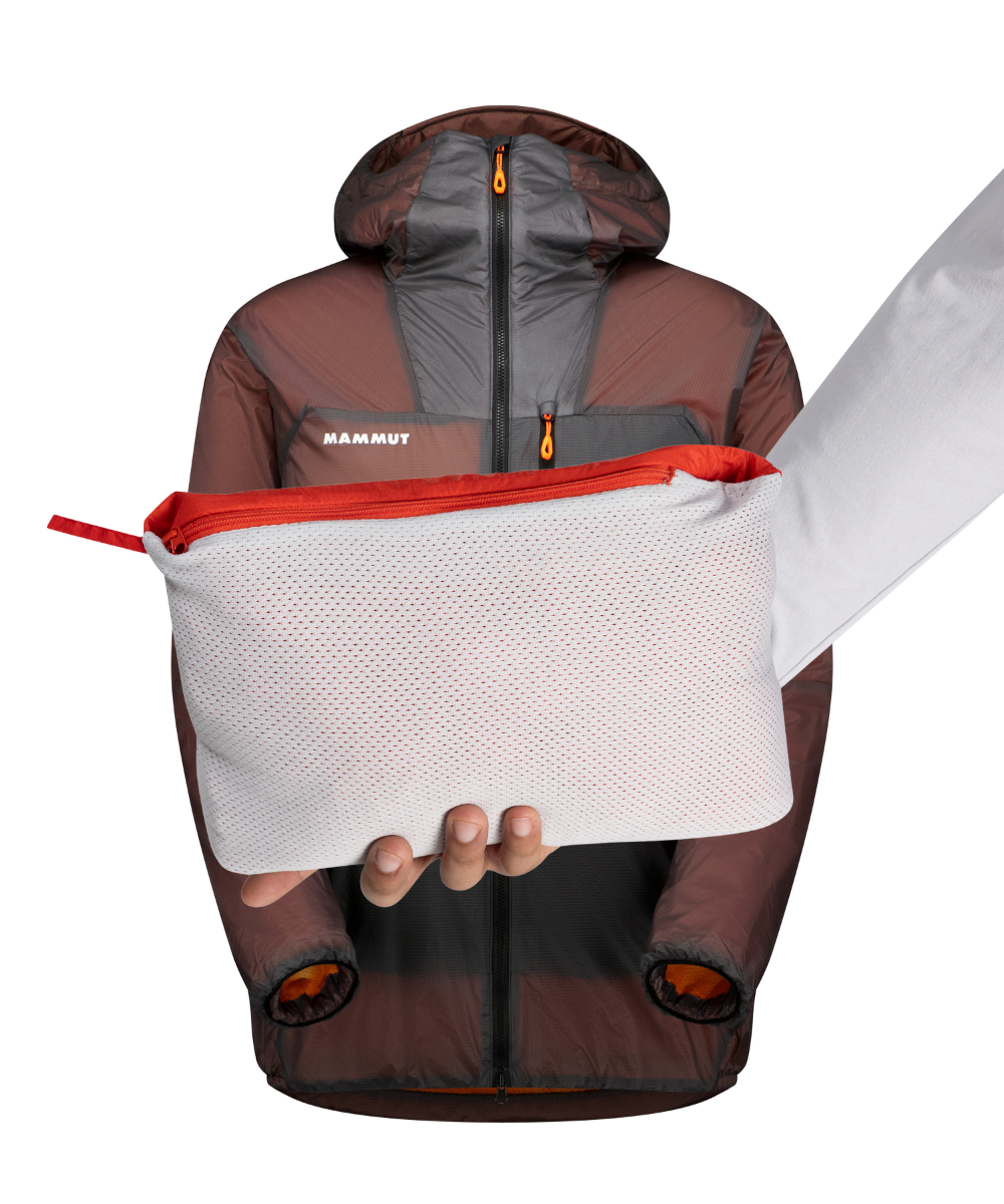 Mammut 輕量化纖防水Flex Air IN Hooded Jacket 亞洲版男款 Mammut 輕量化纖防水Flex Air IN Hooded Jacket 亞洲版男款