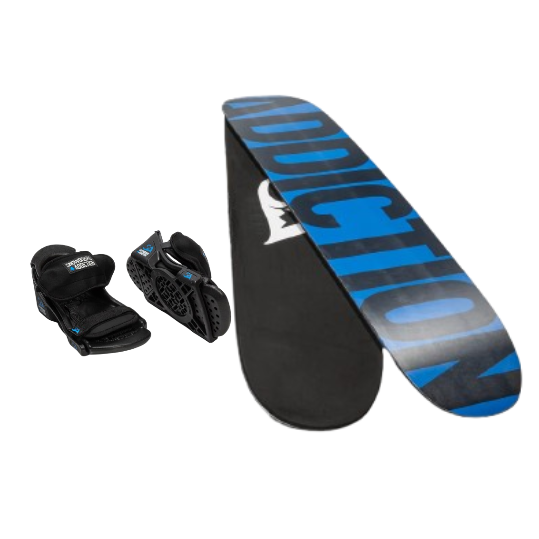 Snowboard Addiction】Ground Trick Setup 滑雪訓練板(軟+硬板)_平花