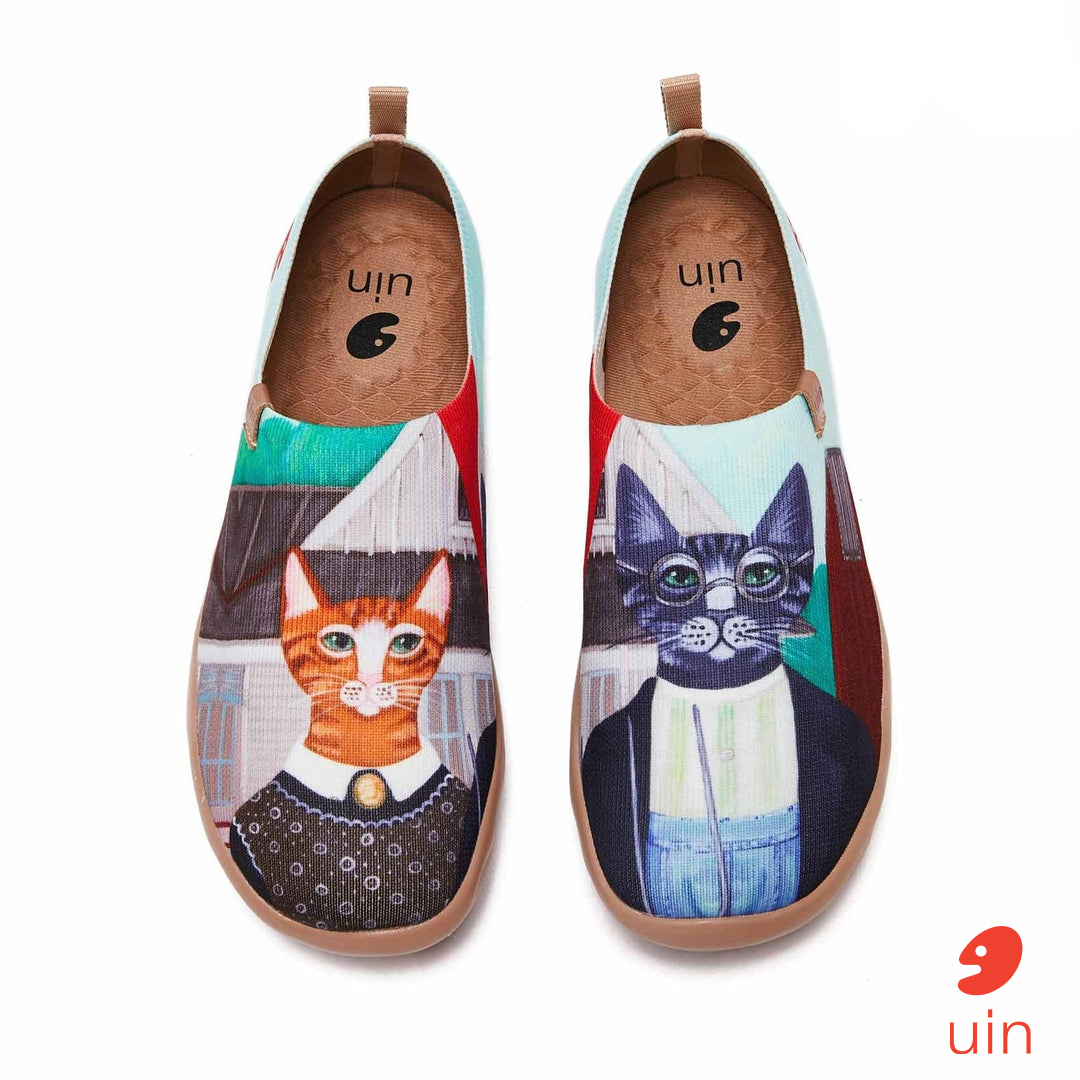 Uin 】西班牙原創設計 | 延伸 彩繪休閒 女鞋
