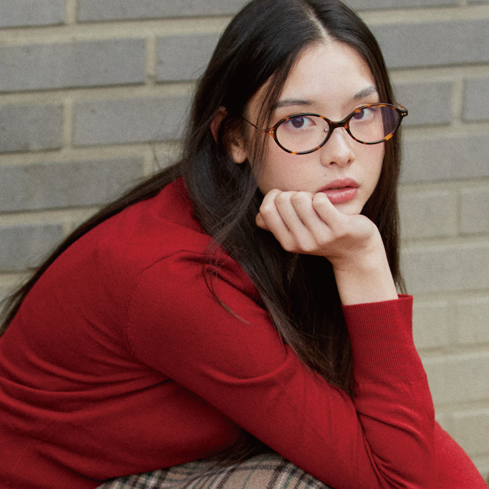 【CARIN】ROY O C3 橢圓框光學眼鏡 #NewJeans同款♣ (玳瑁)