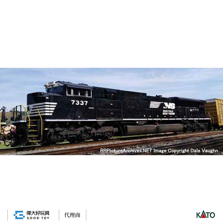 KATO 176-8560 (N) 柴油機關車 EMD SD70ACU NS #7300 駕駛室車頭燈