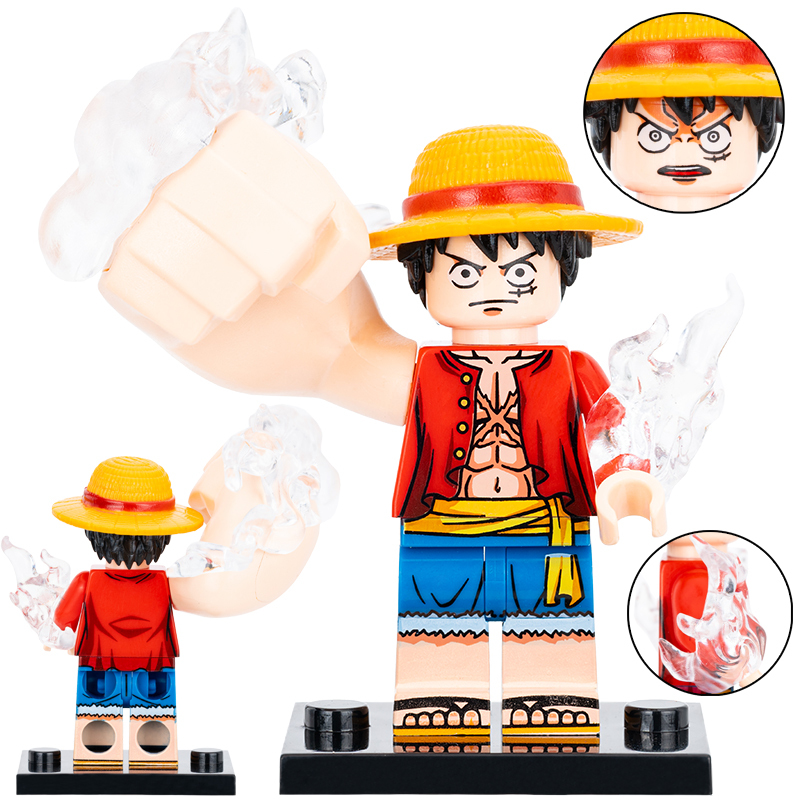 One Piece Luffy Custom Minifigures Fit lego WM2778