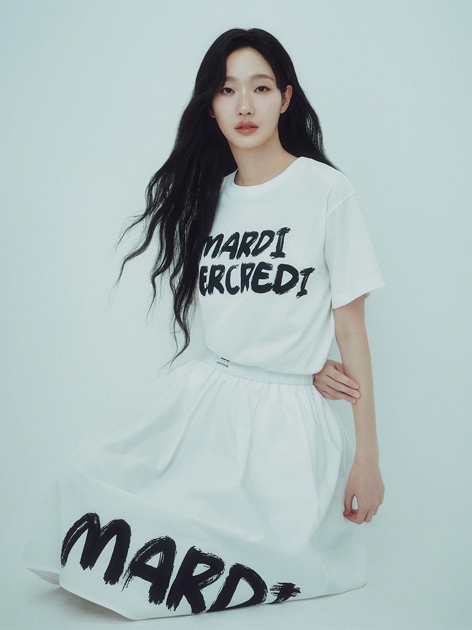 (PRE-ORDER) MARDI MERCREDI TSHIRT BRUSH LOGO