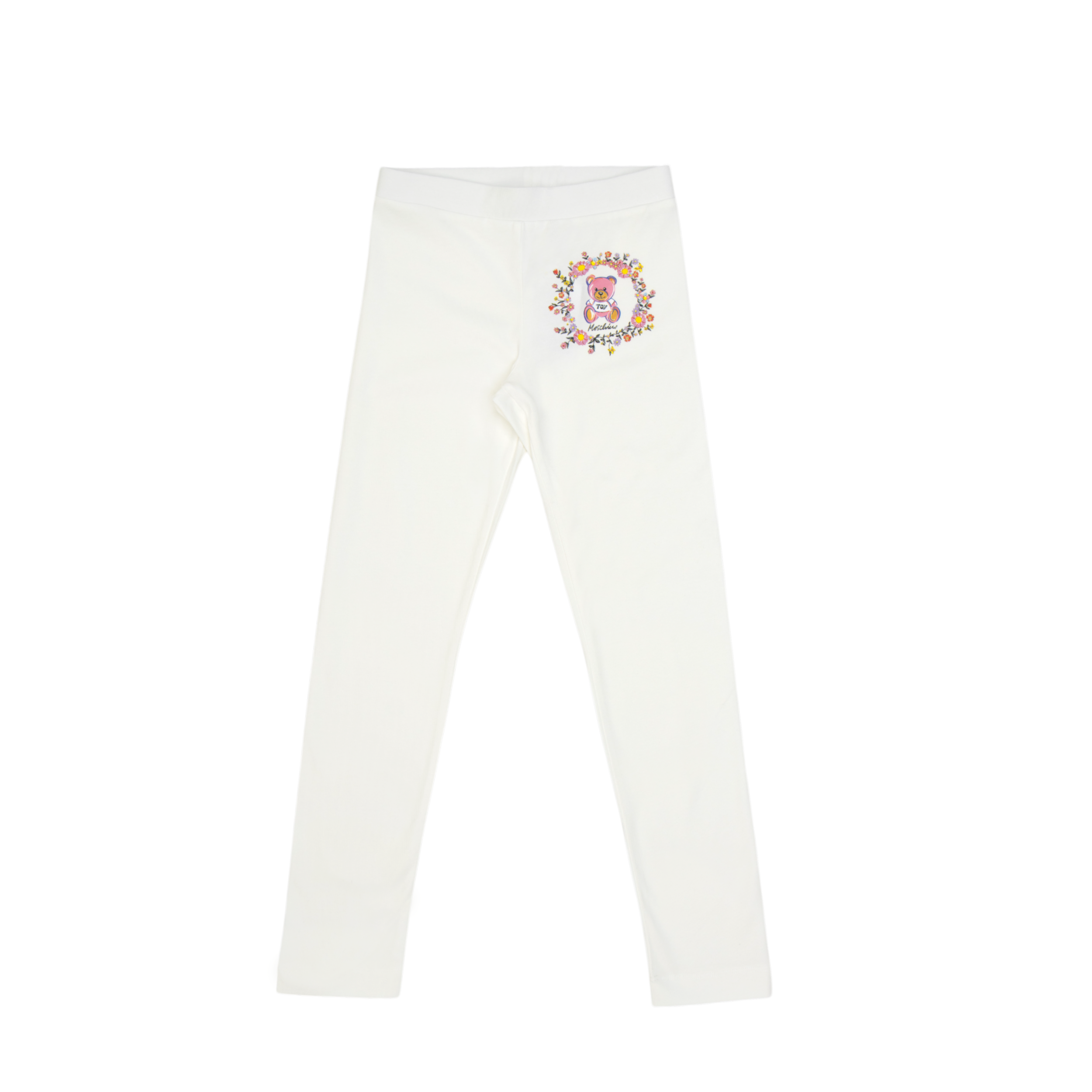 Moschino Kids 泰迪熊花卉 logo 內搭褲