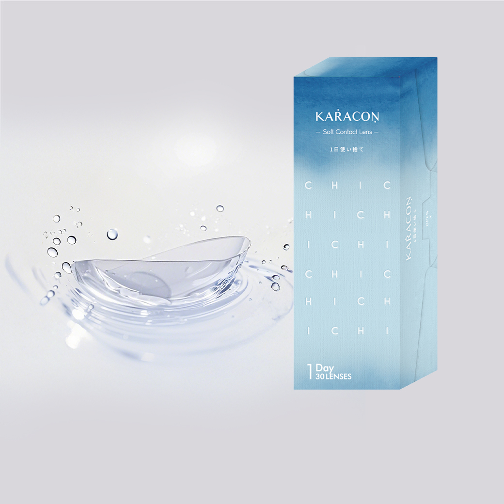 KARACON_38%_透明日拋_【優視達_KARACON】30pcs