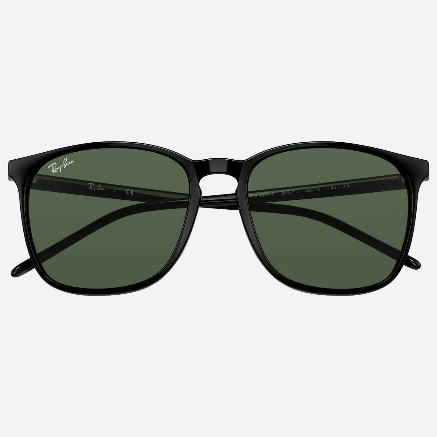 Ray-Ban RB4387F 輕盈復古經典款太陽眼鏡