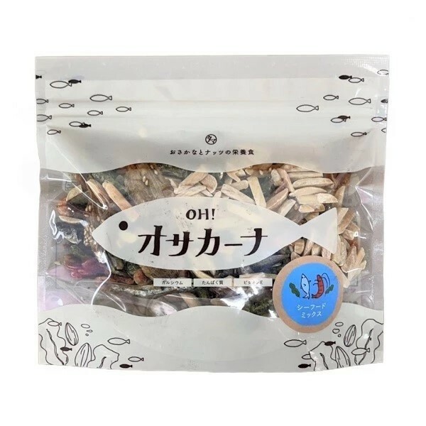 日本OH!SAKANA 堅果小魚乾-綜合風味 100g Almond and dried fish snack
