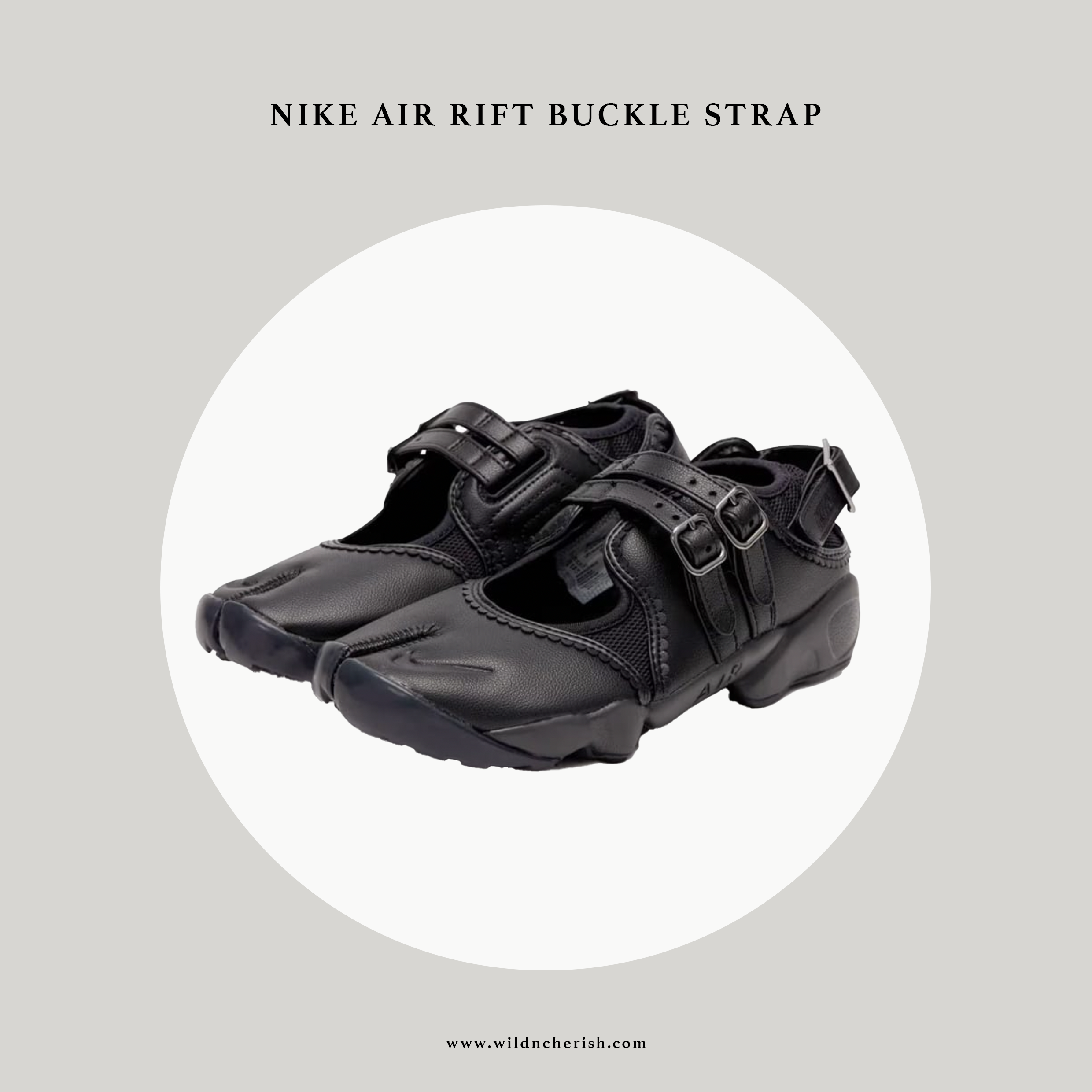 預訂 | Nike Air Rift Buckle Strap 分趾鞋 忍者鞋
