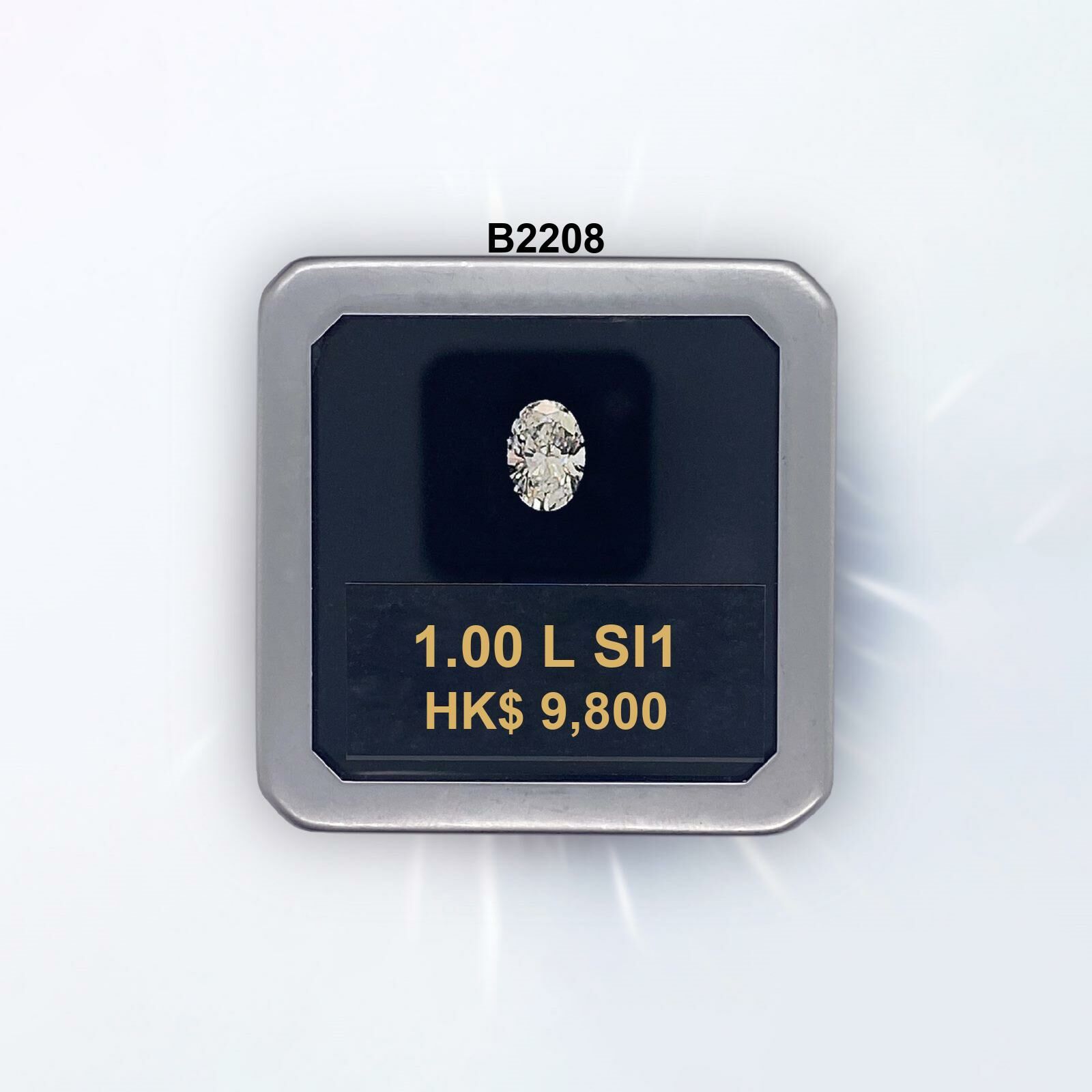 橢圓形 鑽石 GIA 1.00ct L SI1 / B2208