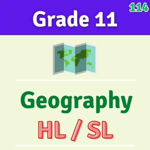 G11-Geography HL/SL