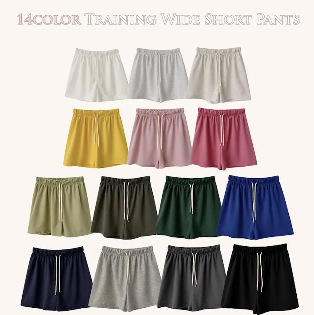 限時$79優惠・KOREA TRAINING SHORT & LONG PANTS ｜14色 男女同款