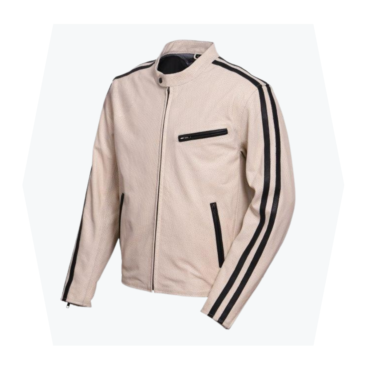 【DEGNER】22SJ-5 Mesh leather jacket防摔透氣皮衣