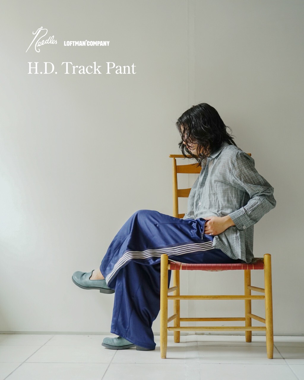 2025SS NEEDLES LOFTMAN 聯名 POLY SMOOTH SP H.D TRACK PANT