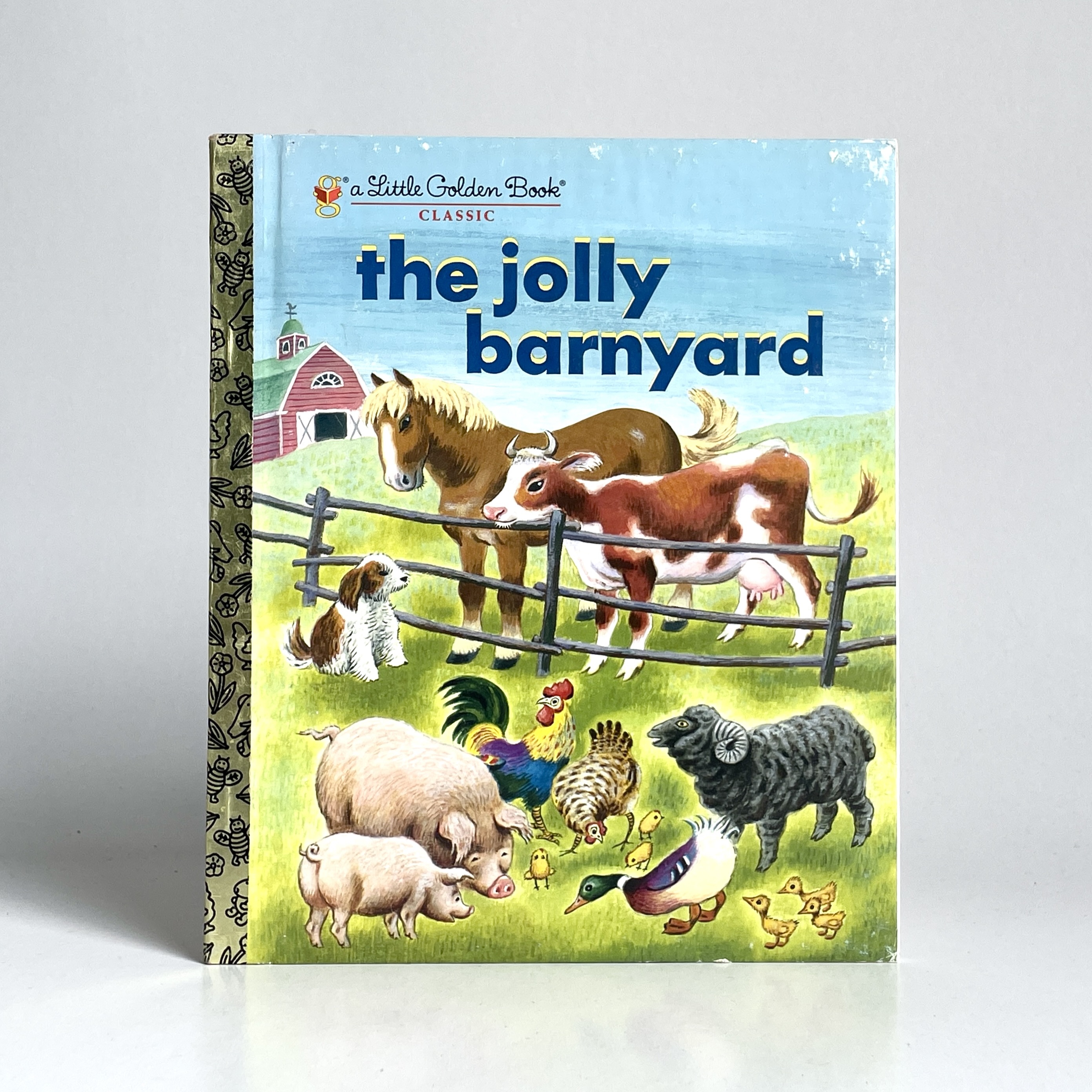 英文童書 2-7｜the jolly barnyard