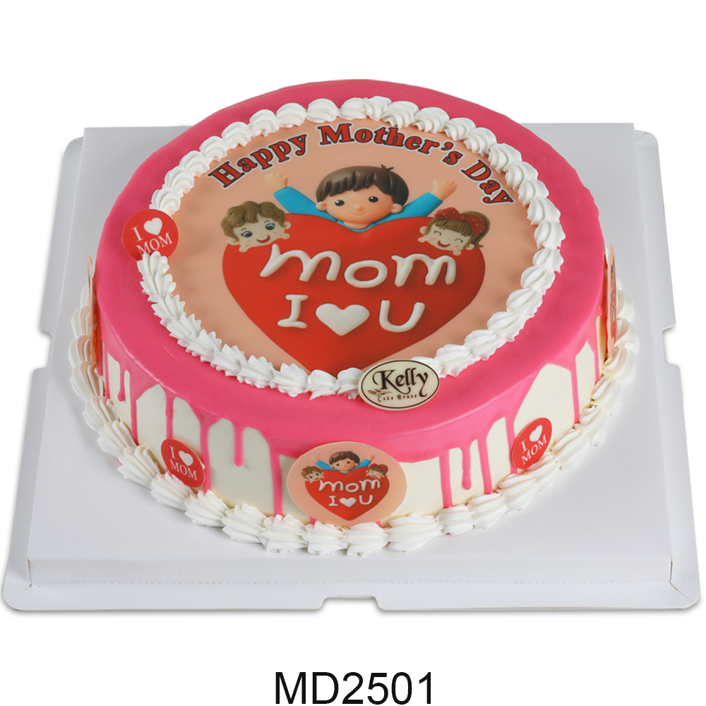 Mom Fresh Cream Edible Image
