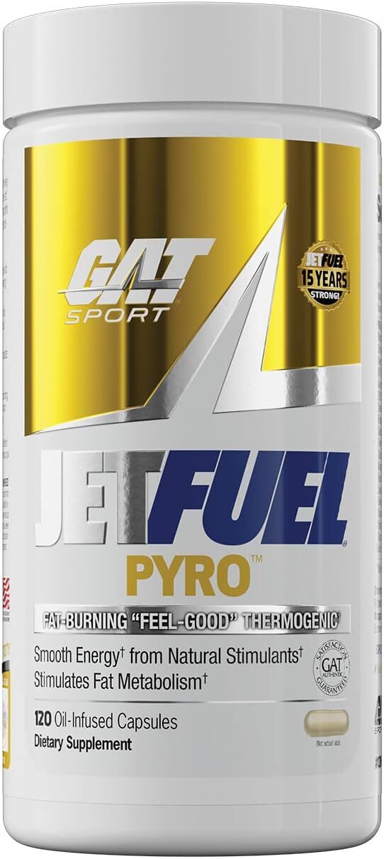 GAT 運動用燃脂劑120粒 JetFUEL Pyro