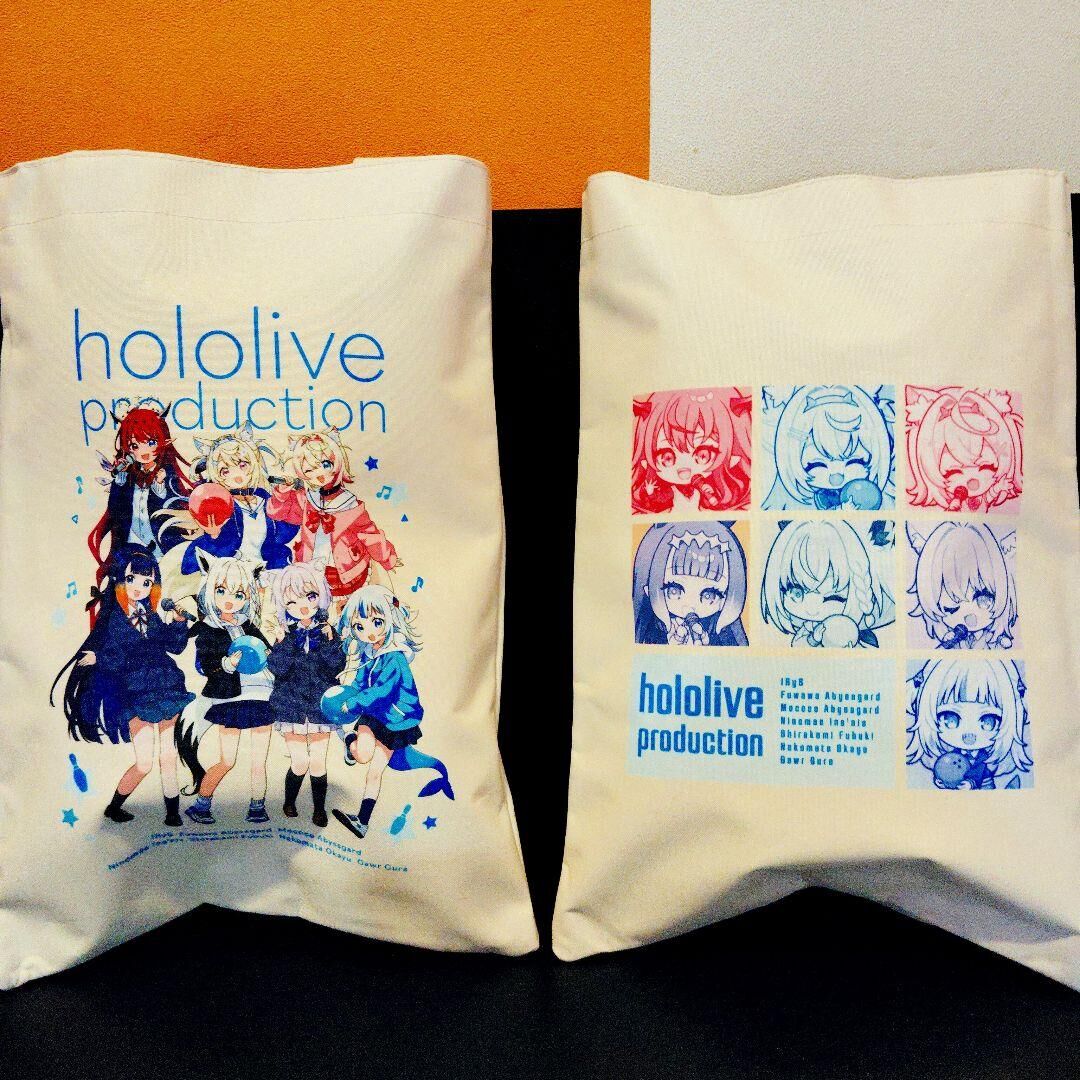 HOLOLIVE ROUND 1 限定周邊 帆布袋