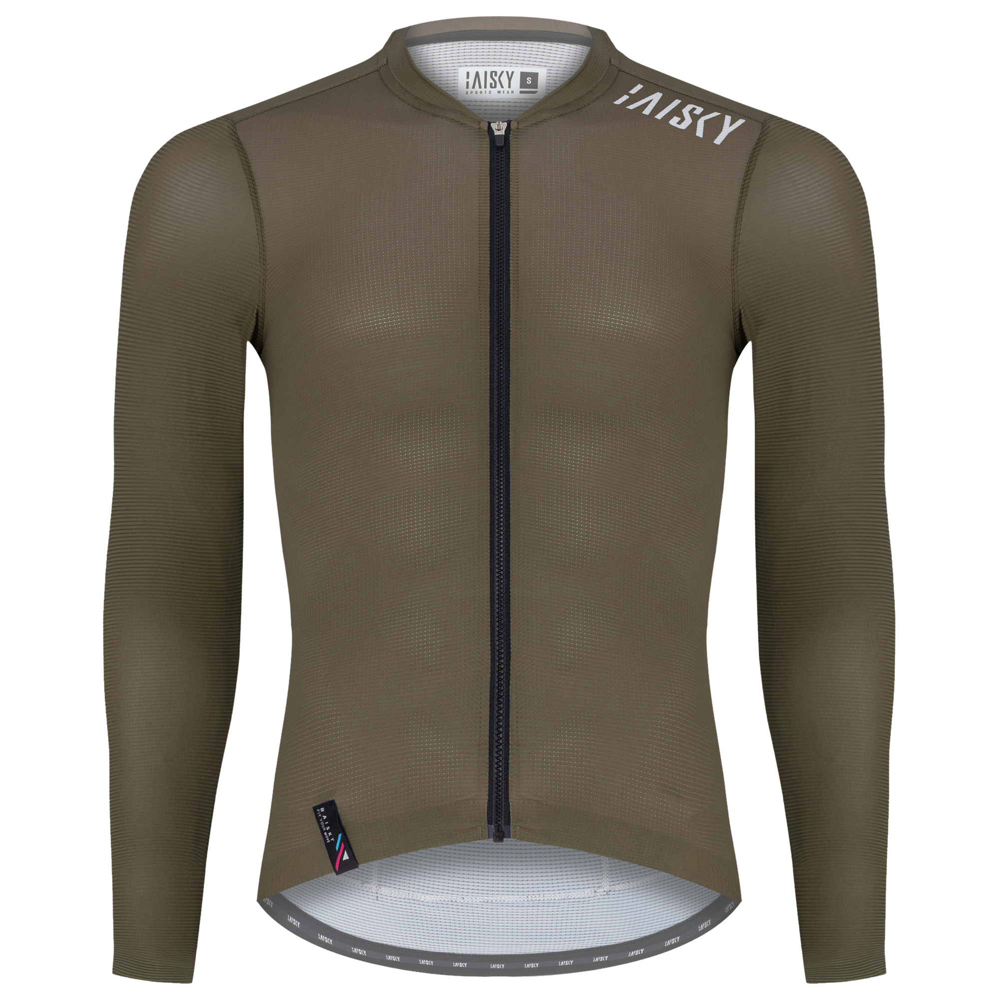 Baisky 男款空力薄款長車衣 潔淨IV 咖啡