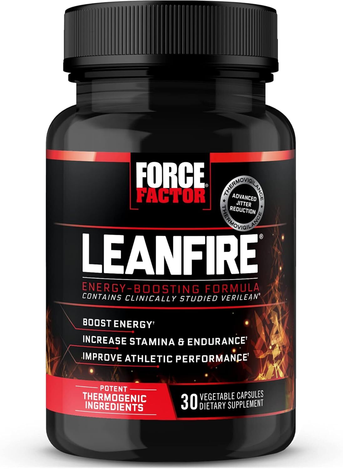 Force Factor 餐前產熱型燃脂劑 30粒素食膠囊 LeanFire