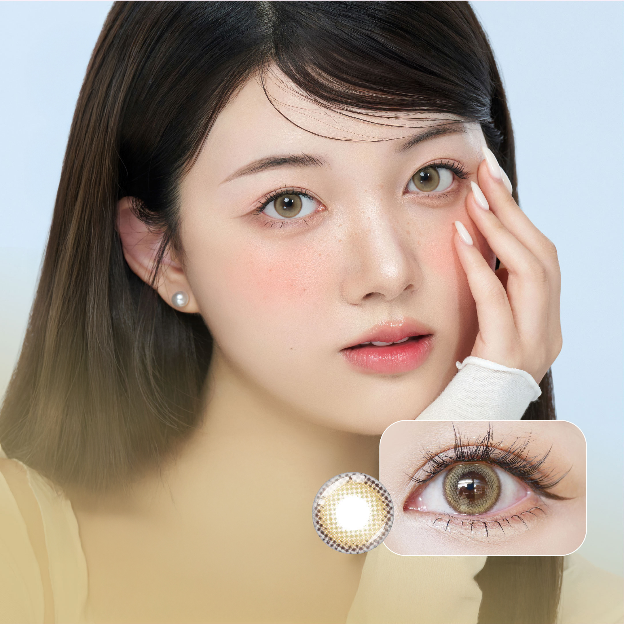 KARACON 暖心棕(10片裝) Comfort Brown_彩色日拋 10pcs