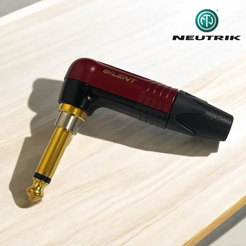 Neutrik NP2RX-AU-Silent / NP2XX-Silent L型/ 直 防爆款鍍金6.3mm