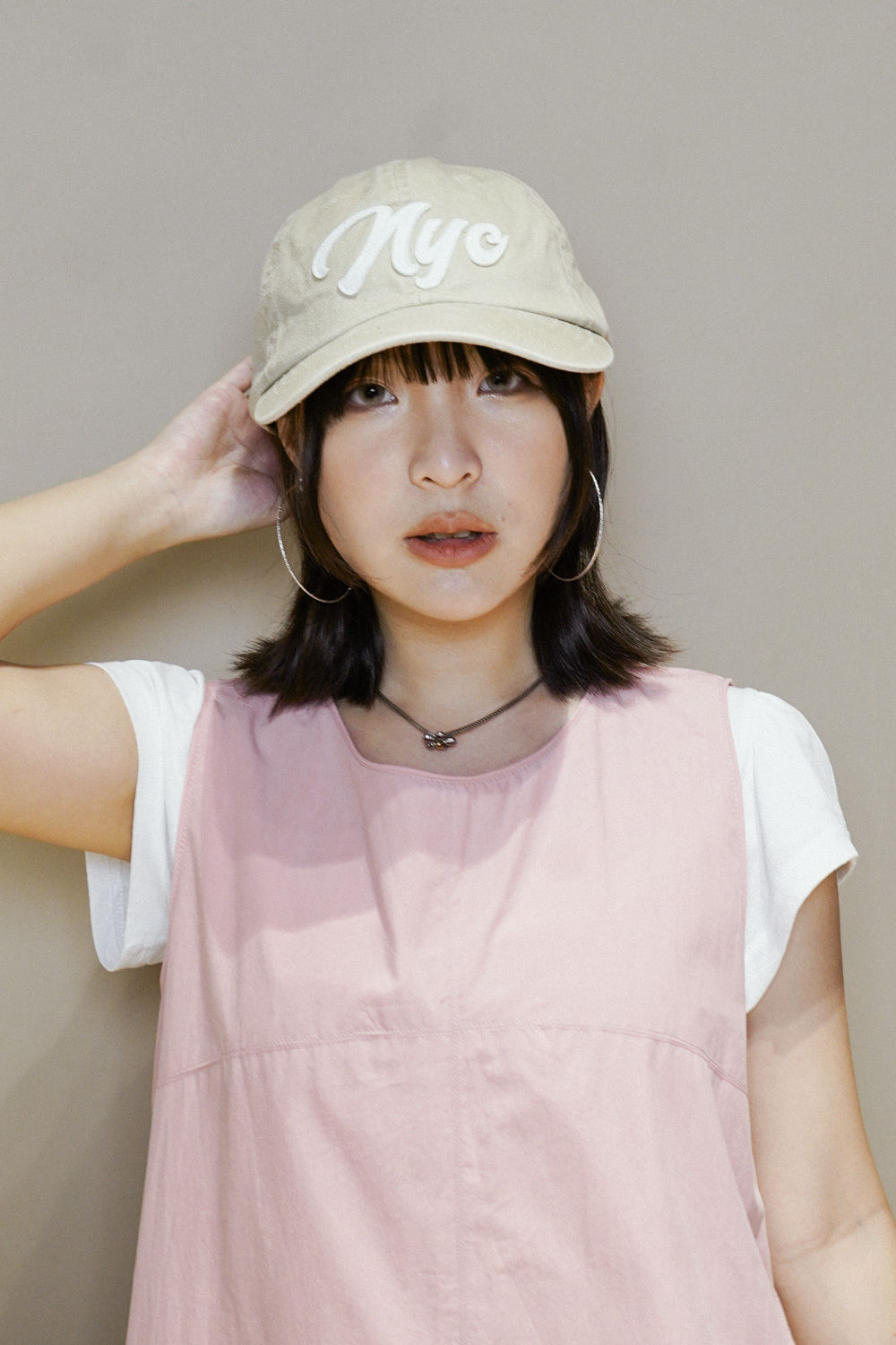 new york cap (BEIGE)