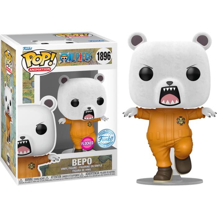 BEETLE FUNKO POP BEPO 培波 北極熊 植絨 ONE PIECE 海賊王 航海王 限定