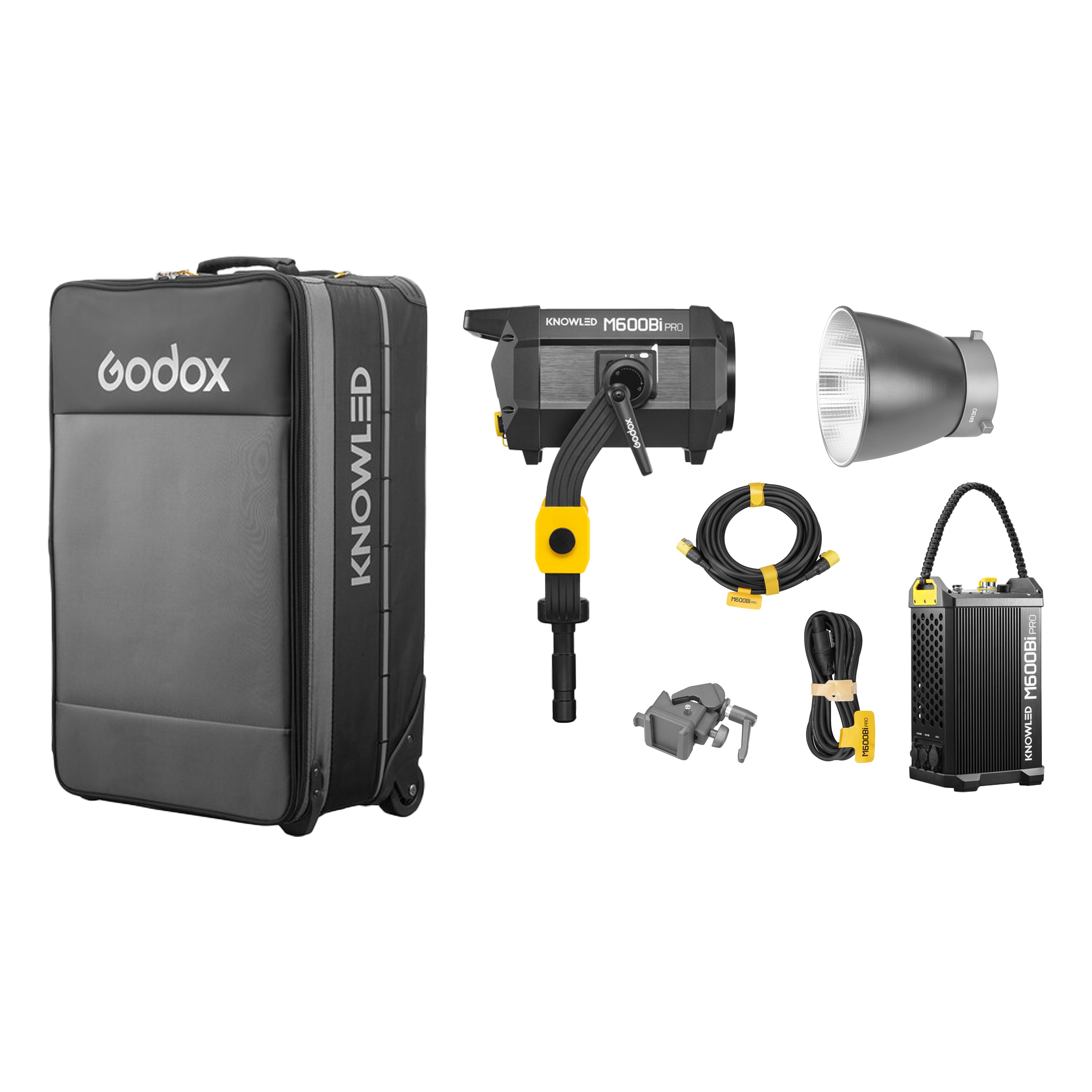 Godox 神牛 KNOWLED M600Bi Pro 雙色溫 LED 專業級影視燈 - Rainbow