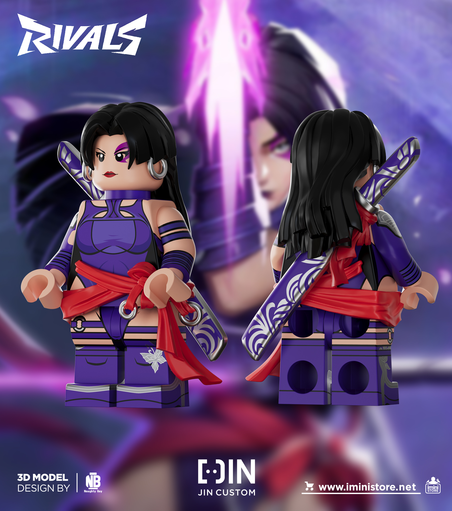 [JIN Custom] [Preorder] Marvel Rivals - Invisible Woman