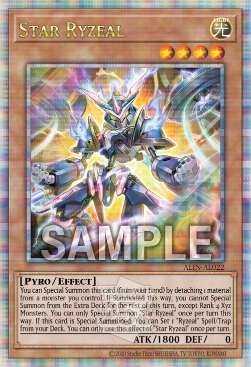 ALIN-AE022 (SR/QCSE)Star Ryzeal(星式 雷熱渦爐)