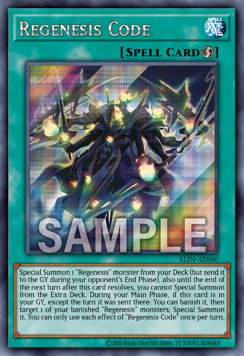 ALIN-AE060 (SR)Regenesis Code(再世神)