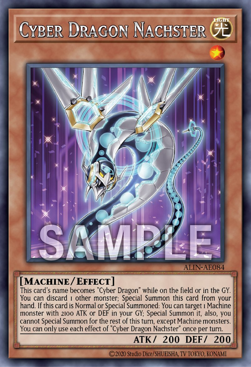 ALIN-AE084 (R)Cyber Dragon Nachster(電子龍次代)