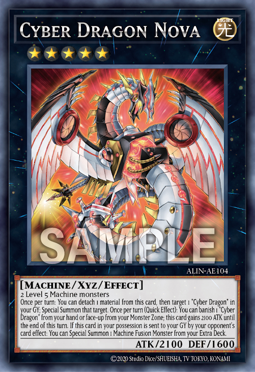 ALIN-AE104 (R)Cyber Dragon Nova(電子龍 新星)