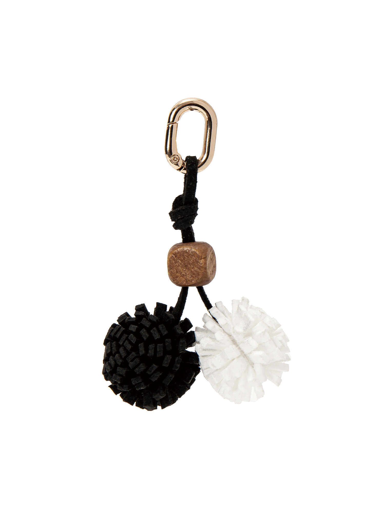 鞋扣飾品 Charm Bom Bom - Black/White