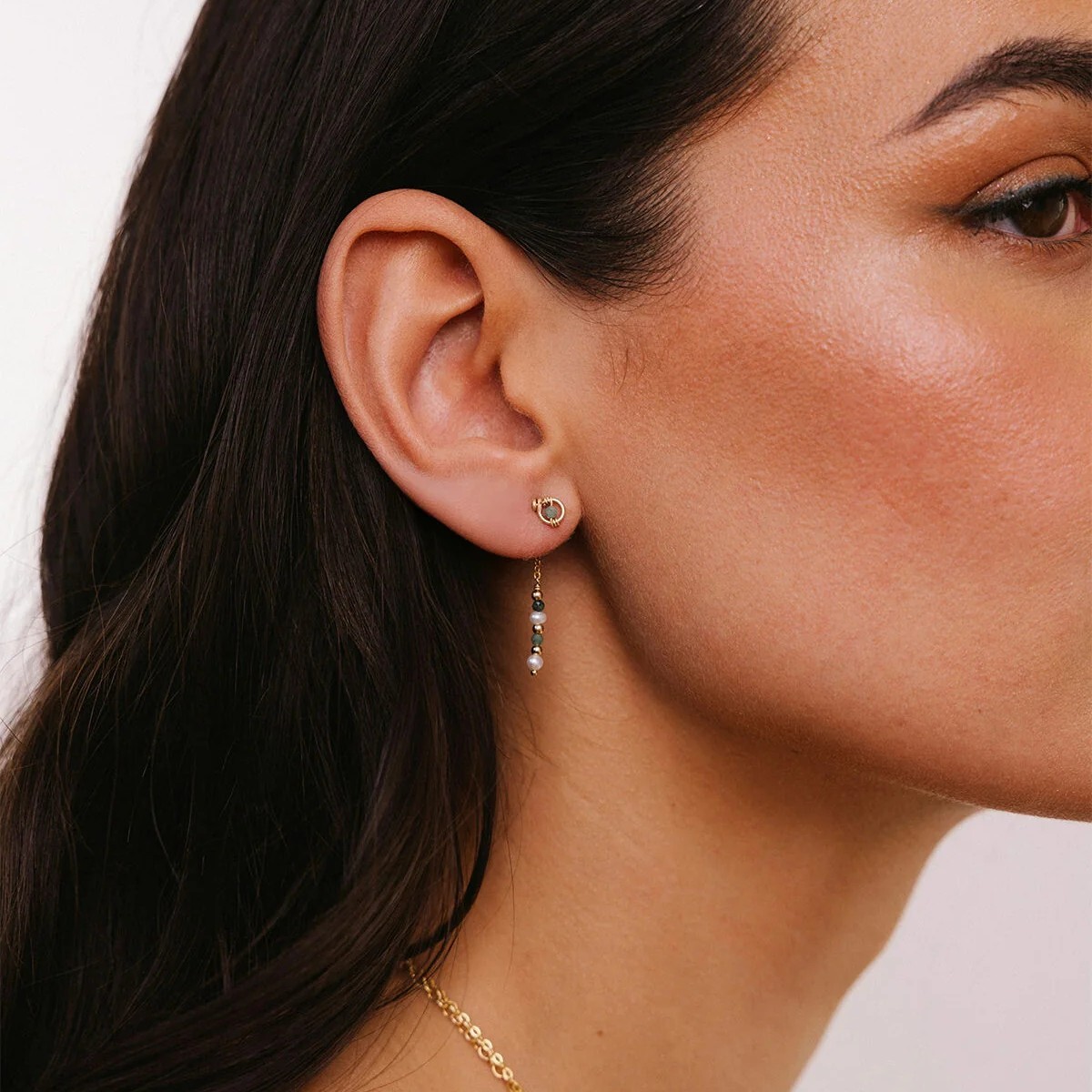 1YA0512-150 YAY PARIS Pina Studs And Ella Clasps Set