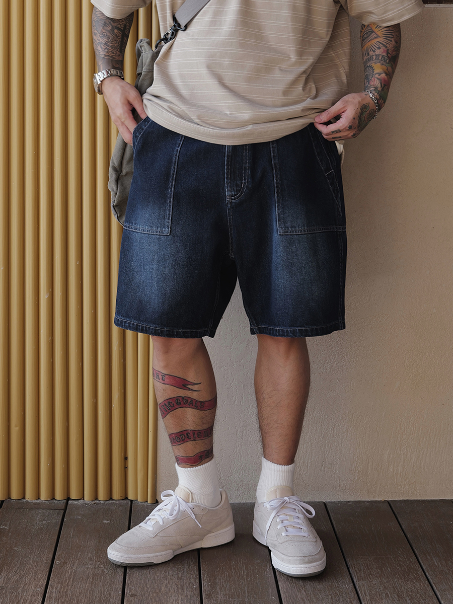 Unbent 25s/s 原色牛仔短褲