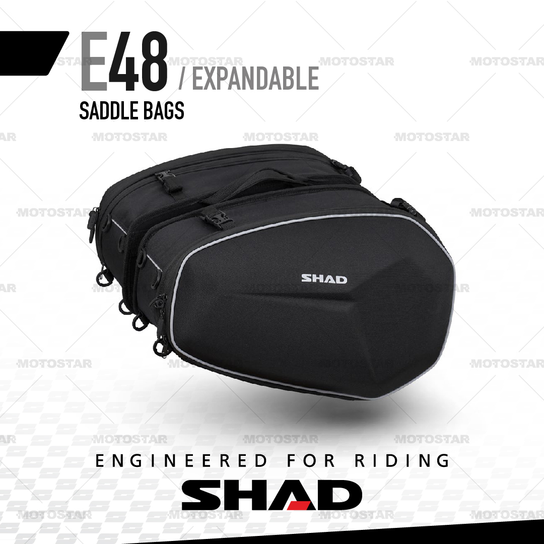 SHAD BAGS 騎士包款｜E48 可調節半硬式馬鞍包