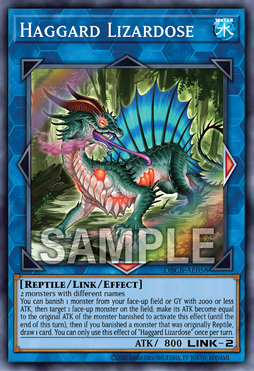 DBCB-AE058 (SR)Haggard Lizardose(憔悴蜥蜴龍)