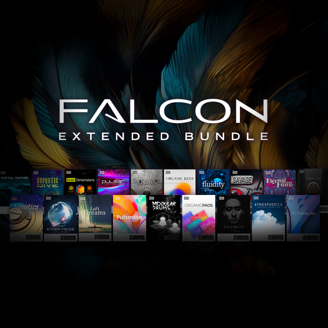 UVI Falcon Extended Bundle (Falcon 2026 + 19 款擴充音色)