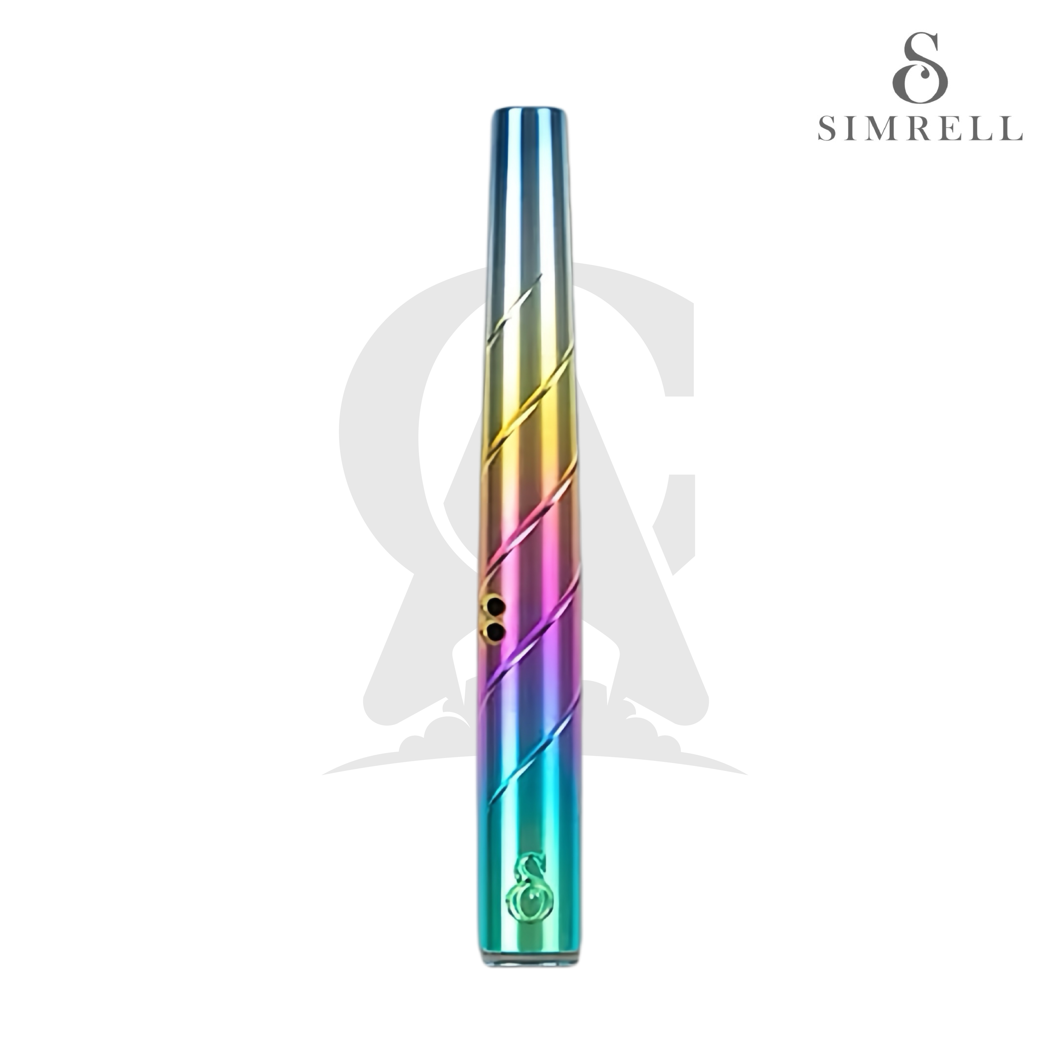 California火箭人煙具店-Simrell - Vortex V2 鈦製氣流管身 - 彩虹色 - 長版