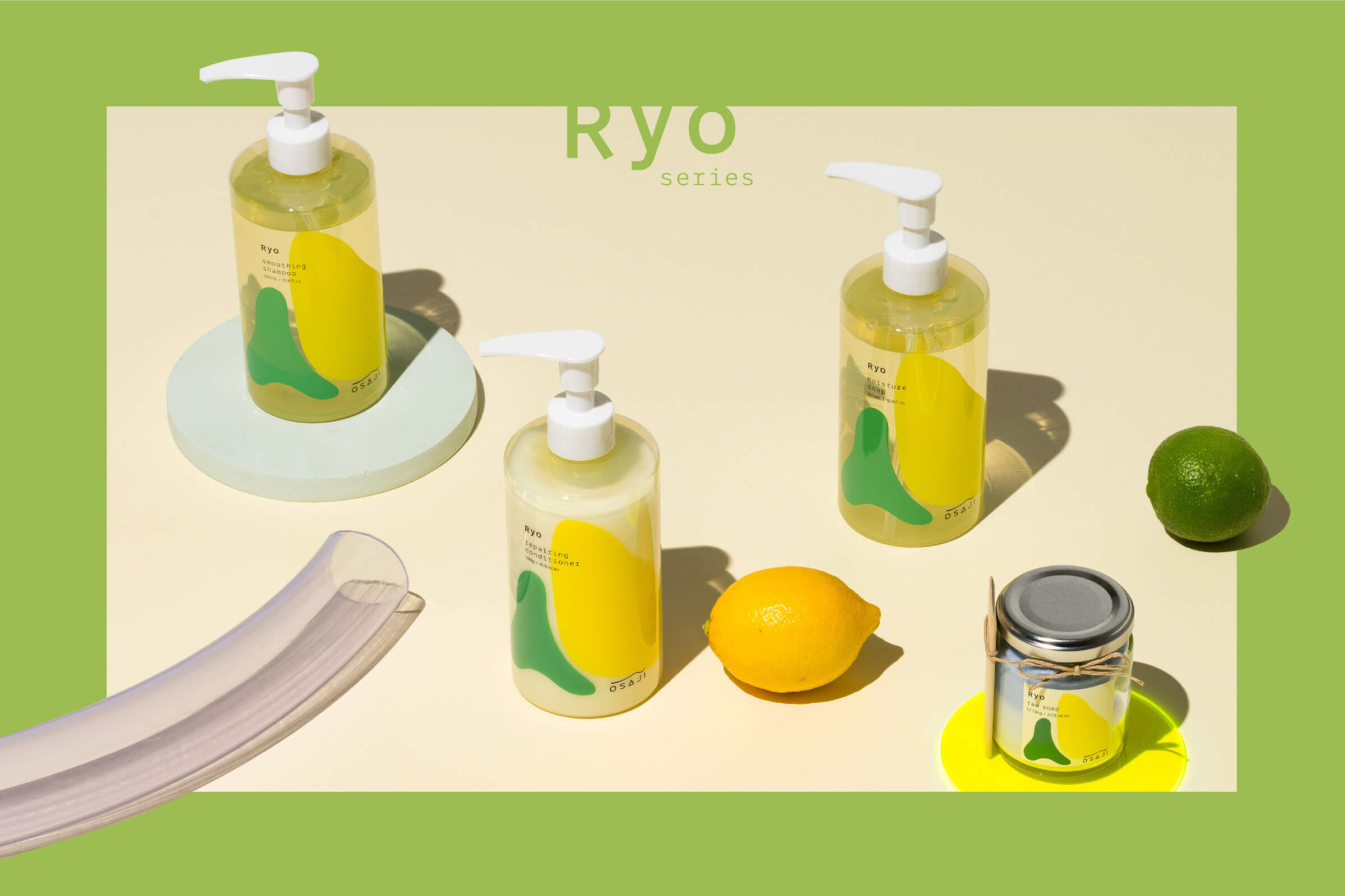 [限定] OSAJI Ryo Series 瀨戶內檸檬 身體&護髮系列 2025