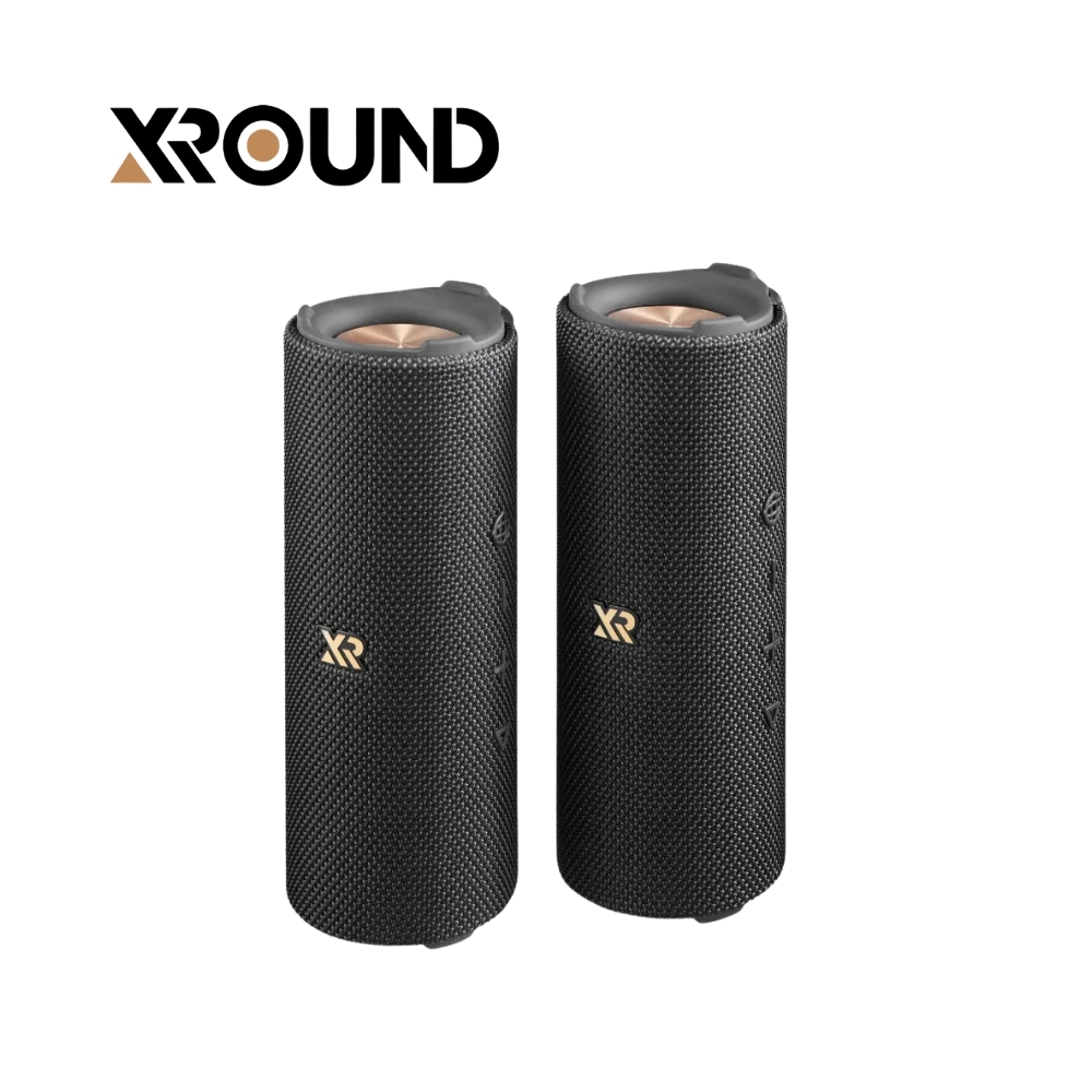 【XROUND】VIBE防水環繞藍牙音響 雙入組
