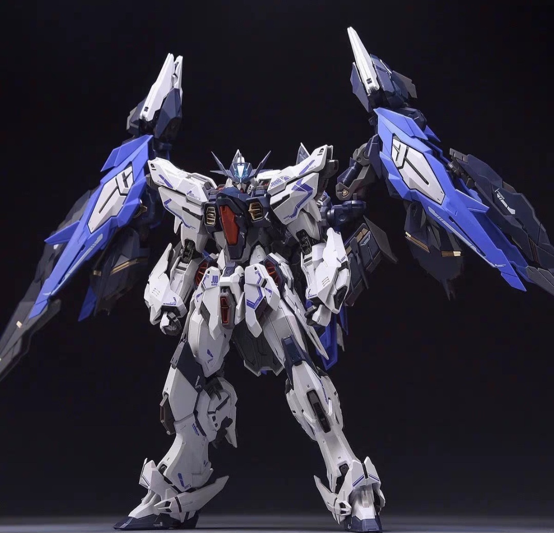 Unassembled 1/100 zero gravity JUDGE gundam moon night